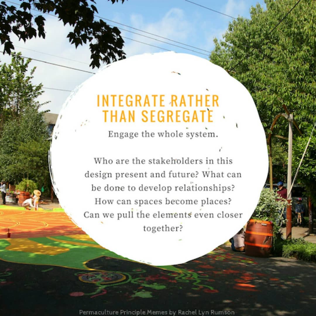 Prinsip Permaculture 8 – Integrate Rather Than Segregate – Suma Natural Skin Care